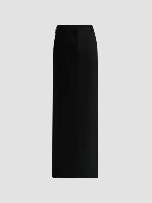 Fabiana Filippi Cady A-line Maxi Skirt - Nero