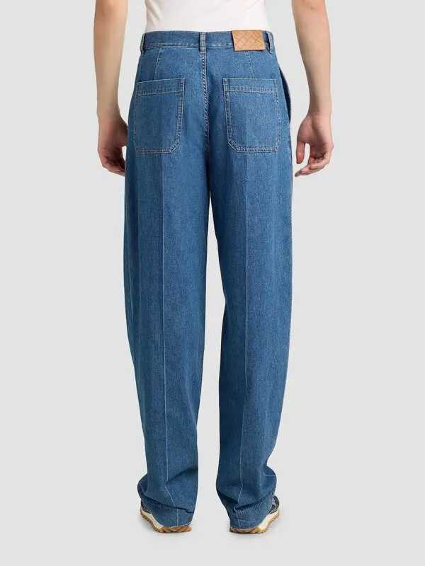 Bottega Veneta Atlantic Blue Straight Jeans