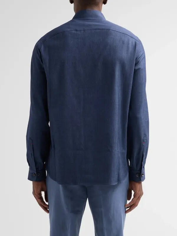 Isaia Summertime Denim Overshirt