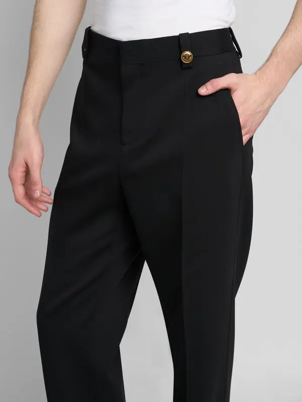 Versace Medusa Stretch-wool Pants