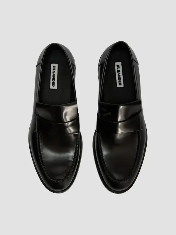 JIL SANDER Lattanzi Leather Loafers