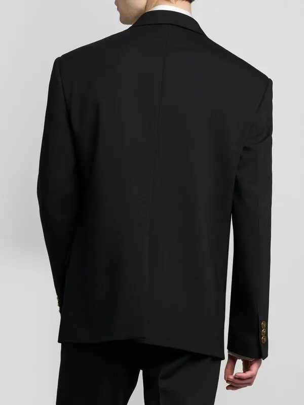 Versace Embellished Stretch Wool Evening Jacket