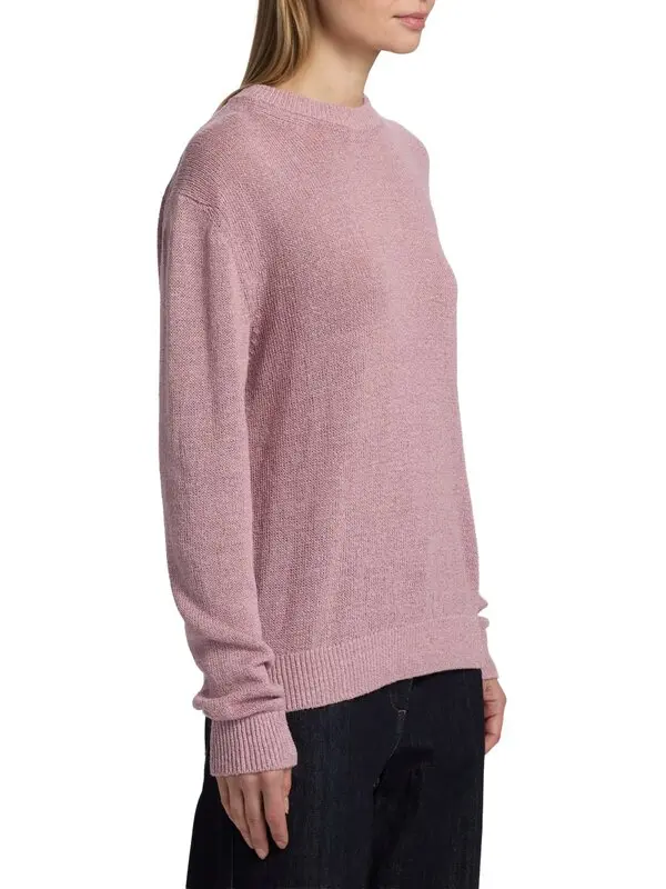 JIL SANDER Hemp-silk Crewneck Sweater