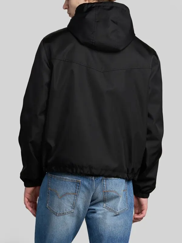 Versace Nylon Twill Hooded Jacket
