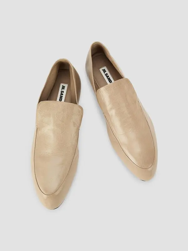 JIL SANDER Leather Loafers