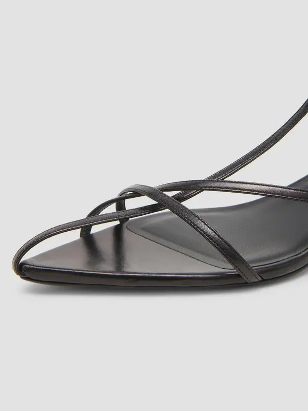 JIL SANDER Strappy 35mm Leather Kitten Heel Sandals