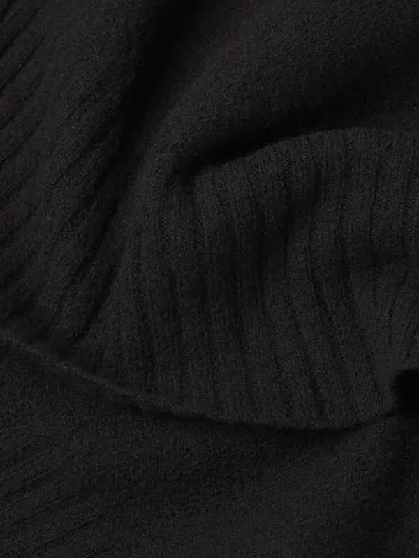 JIL SANDER Studded Wool Long-sleeve Sweater