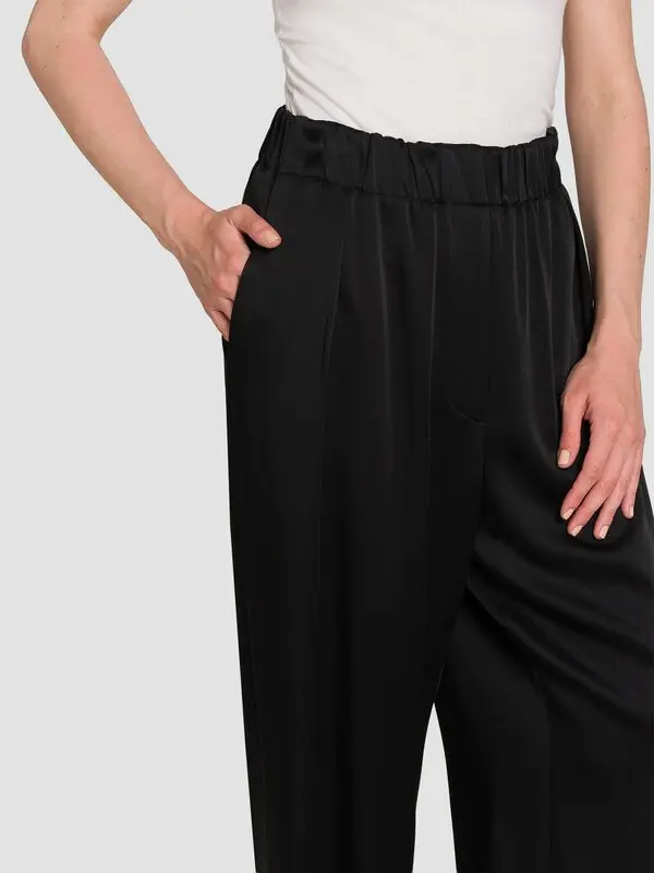 JIL SANDER Satin Wide-leg Trousers