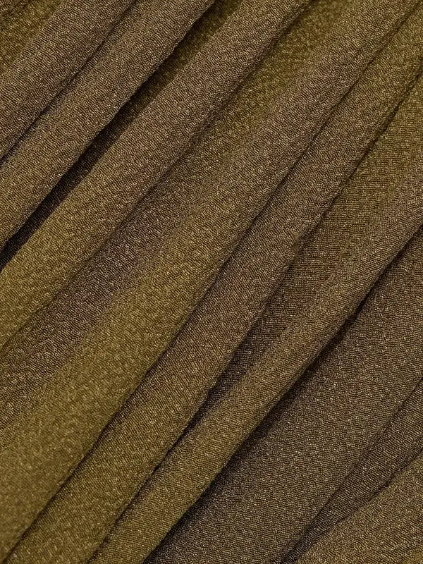 Michael Kors Sarouel Silk Seersucker Trousers