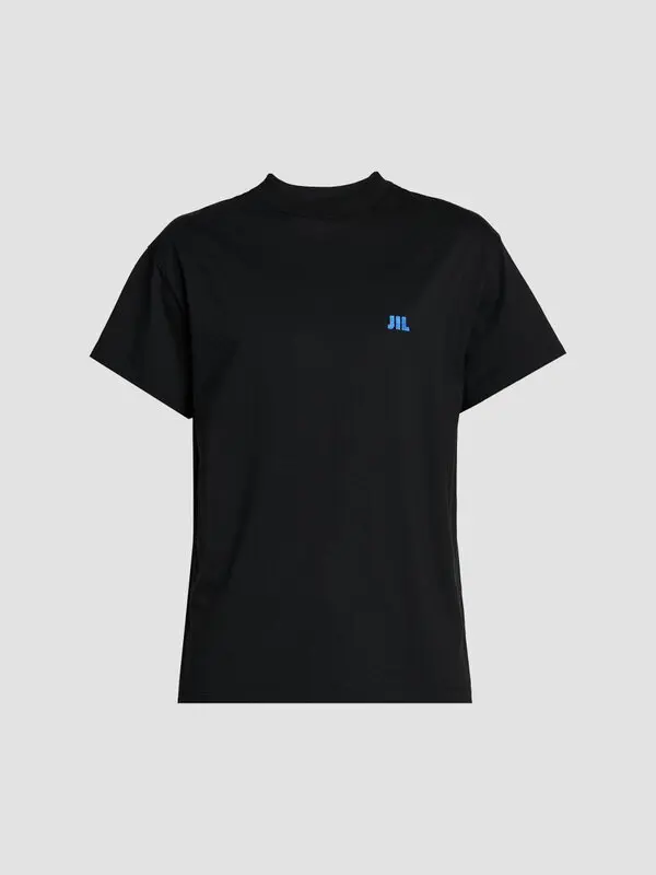 JIL SANDER Embroidered Logo Crewneck T-shirt