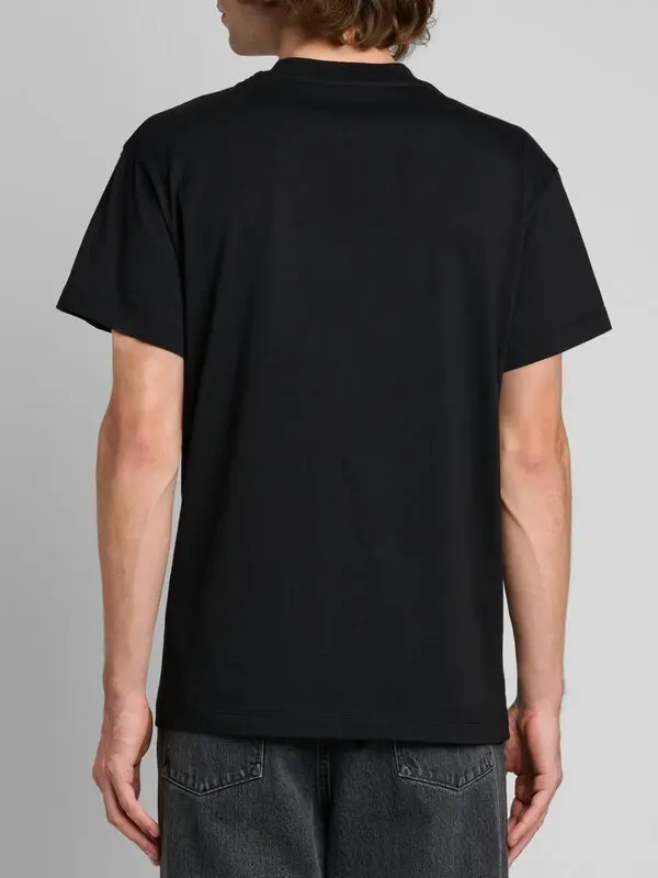 JIL SANDER Embroidered Logo Crewneck T-shirt
