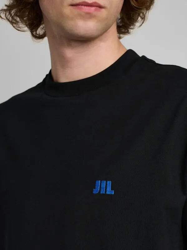 JIL SANDER Embroidered Logo Crewneck T-shirt