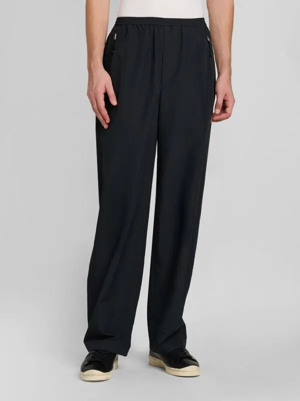 JIL SANDER Wide-leg Pull-on Tech Trousers