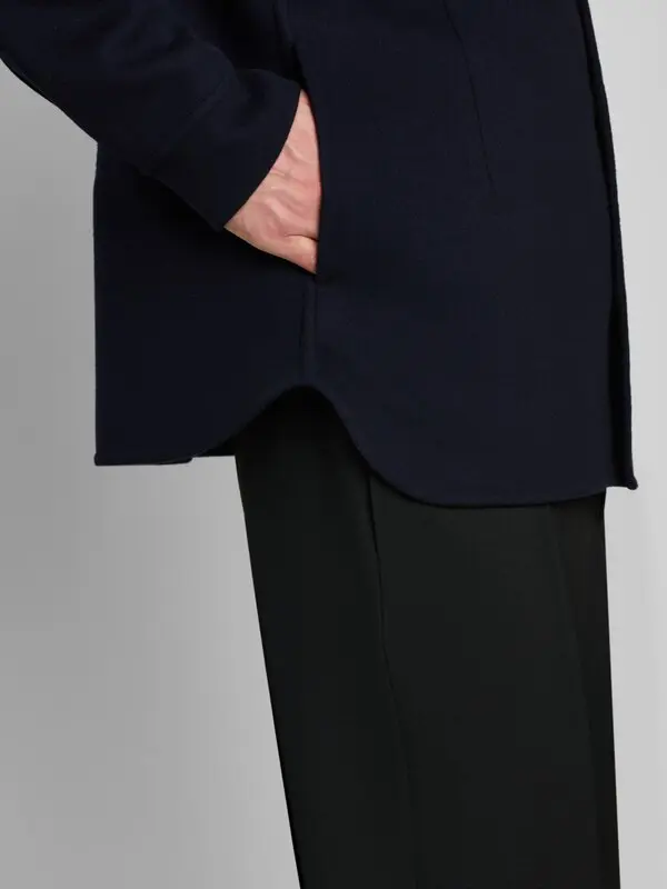 JIL SANDER Double Wool Shirt Jacket
