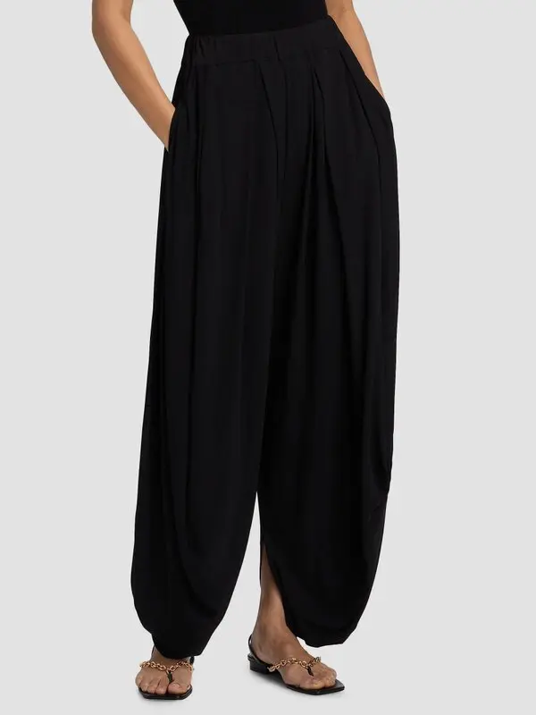 Michael Kors Jersey Draped Trousers