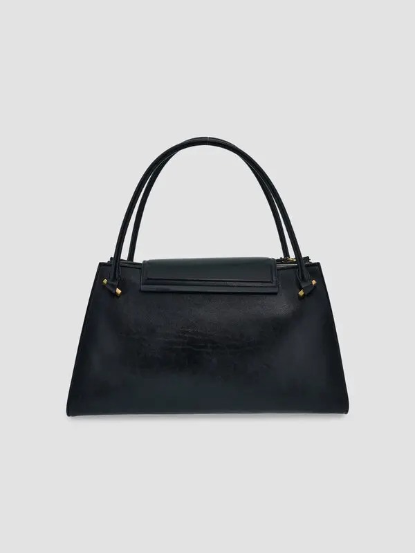 Versace Severine Large Leather Top Handle