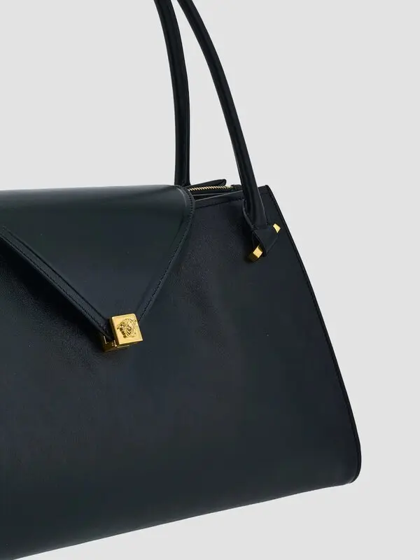 Versace Severine Large Leather Top Handle