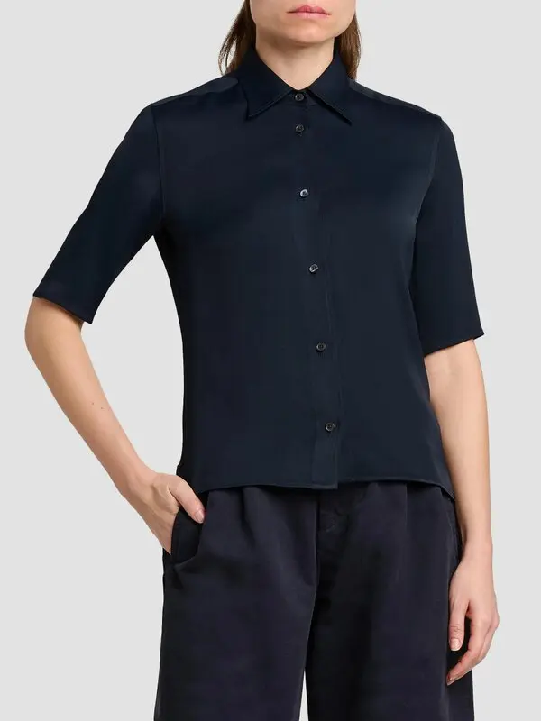 JIL SANDER Sable Short-sleeve Shirt