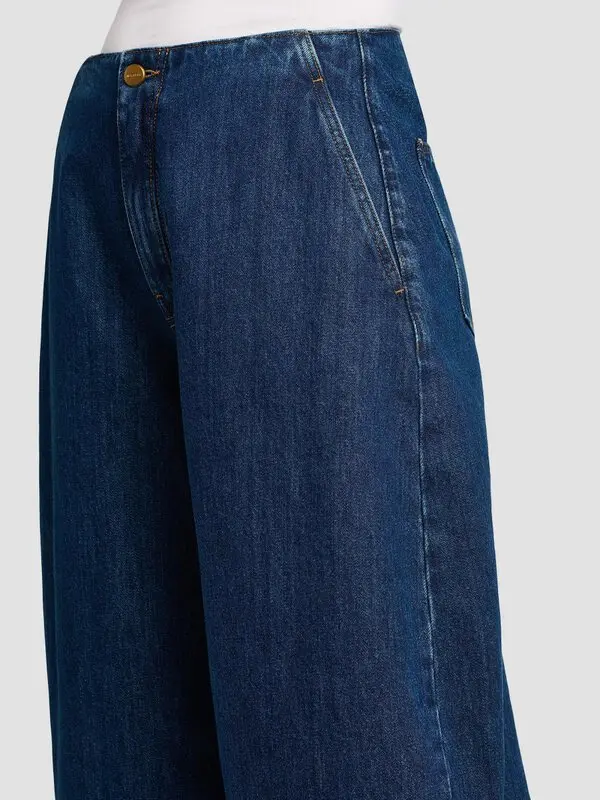 JIL SANDER Oversized Denim Barrel-leg Trousers