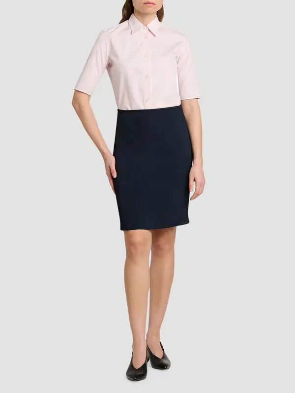 JIL SANDER Sable Pencil Skirt
