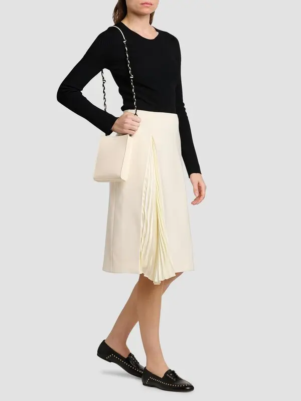 JIL SANDER Tangle Small Leather Crossbody Bag
