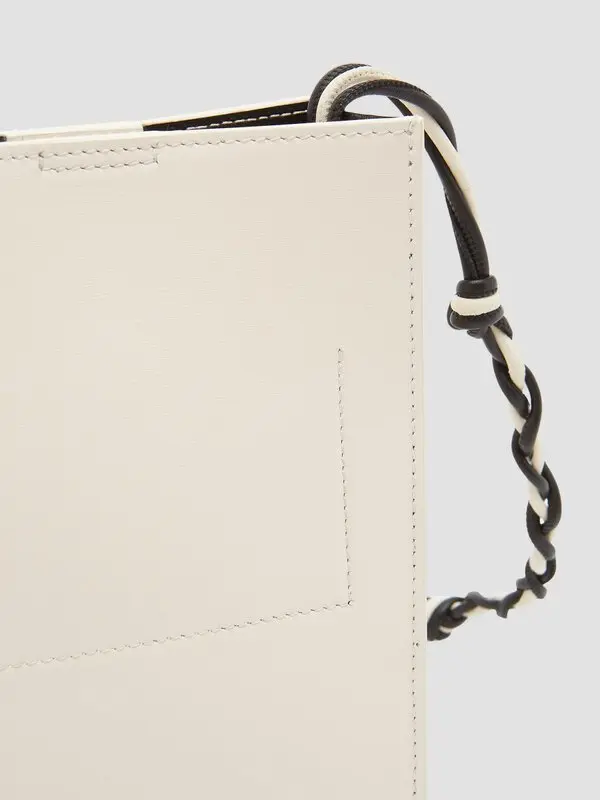 JIL SANDER Tangle Small Leather Crossbody Bag