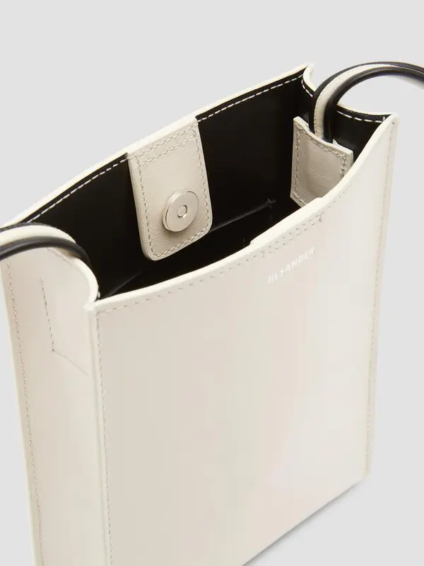 JIL SANDER Tangle Small Leather Crossbody Bag