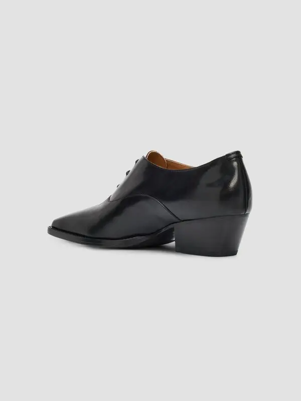 JIL SANDER Becky 40mm Lace-up High-heel Oxfords