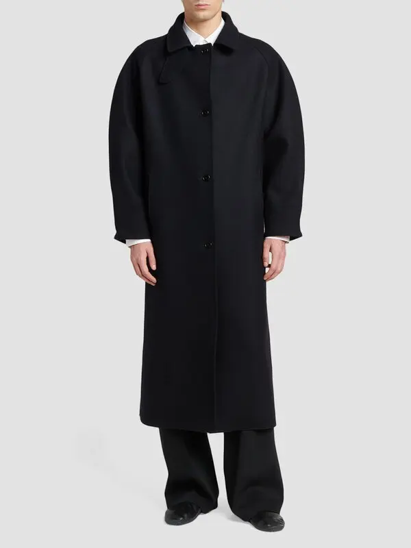 JIL SANDER Sport Virgin Wool Long Coat