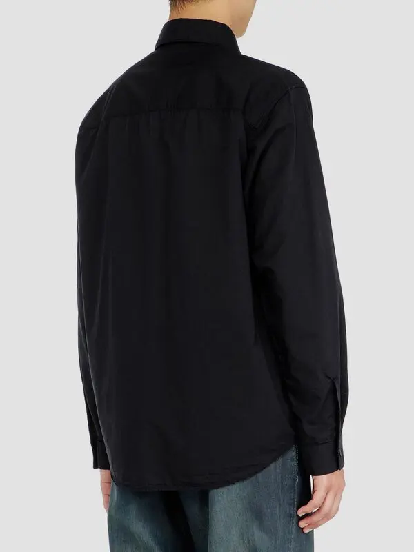 DIESEL® Embroidered Cotton Overshirt