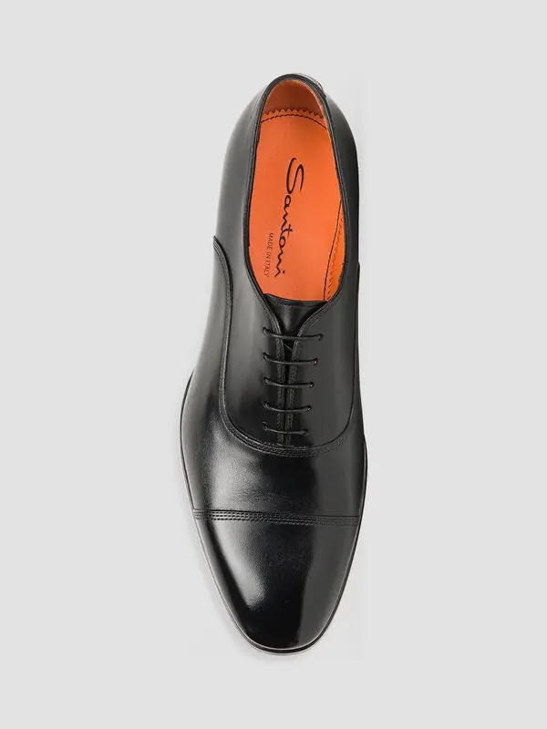 Santoni Archier Leather Derbys