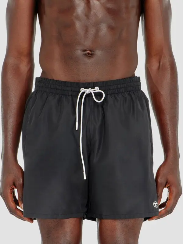 DIESEL® George Utility Swim Shorts - Black