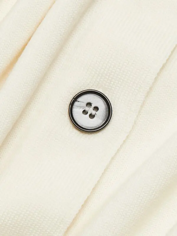 JIL SANDER Crewneck Wool Cardigan