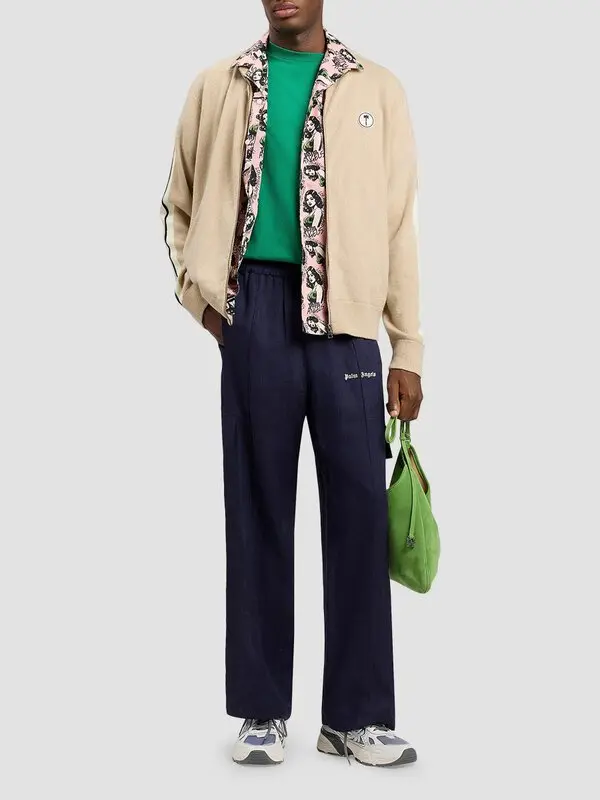 Palm Angels Pinup Relaxed-fit Bowling Shirt