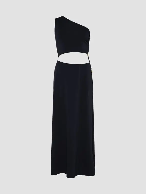 ERES Légende Asymmetric One-shoulder Maxi Dress
