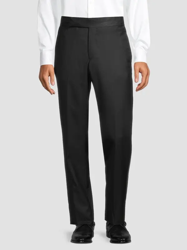 Emporio Armani Wool Tuxedo Pants