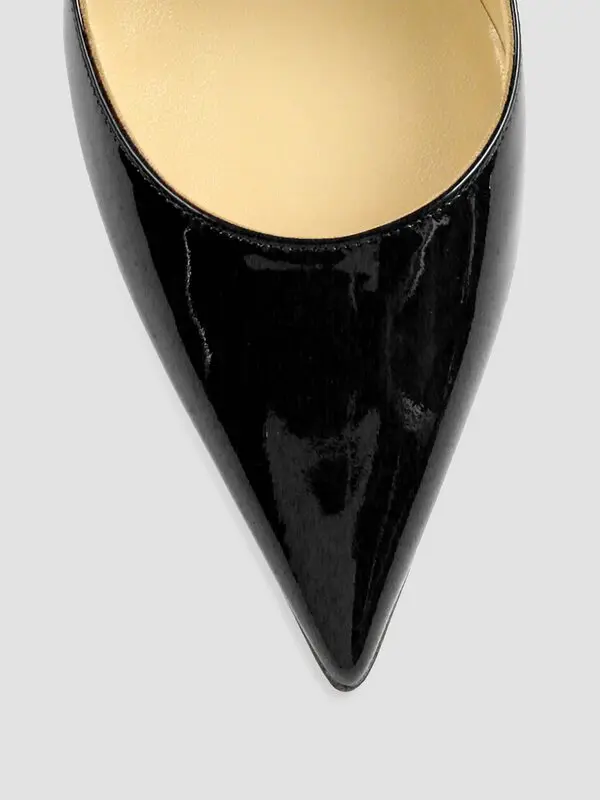 CHRISTIAN LOUBOUTIN So Kate 120mm Patent Leather Pumps - Black