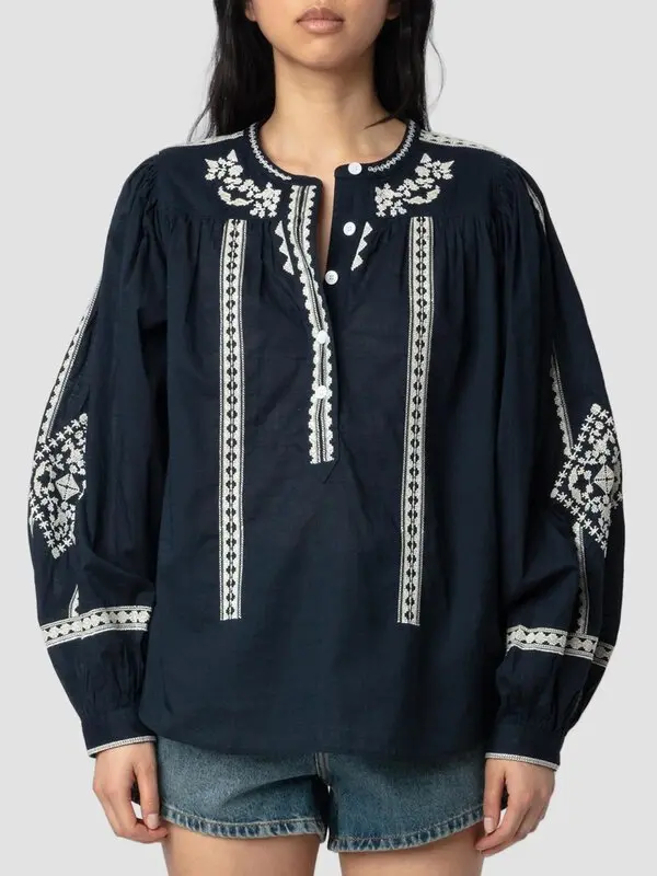 Zadig&Voltaire Tigy Cotton Blouse