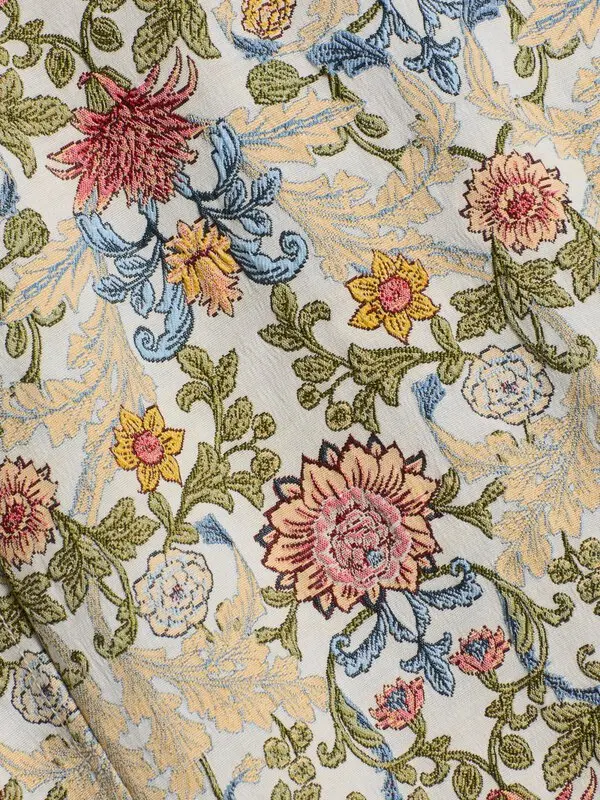 Cinq À Sept Bea Floral Jacquard Minidress - Cream Multi