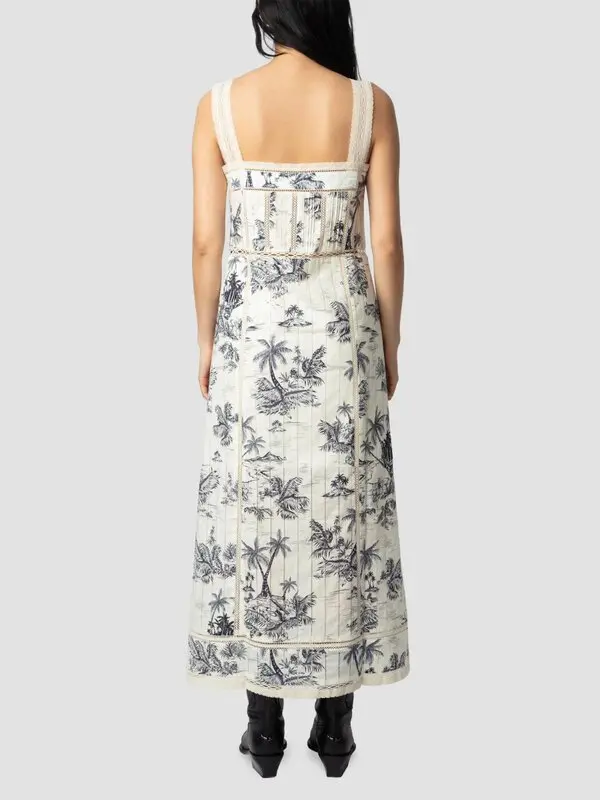 Zadig&Voltaire Renaid Tropical Island Maxi Dress
