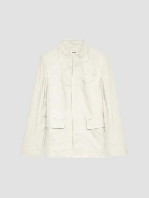 Zadig&Voltaire Veryn Leather Blazer - Judo