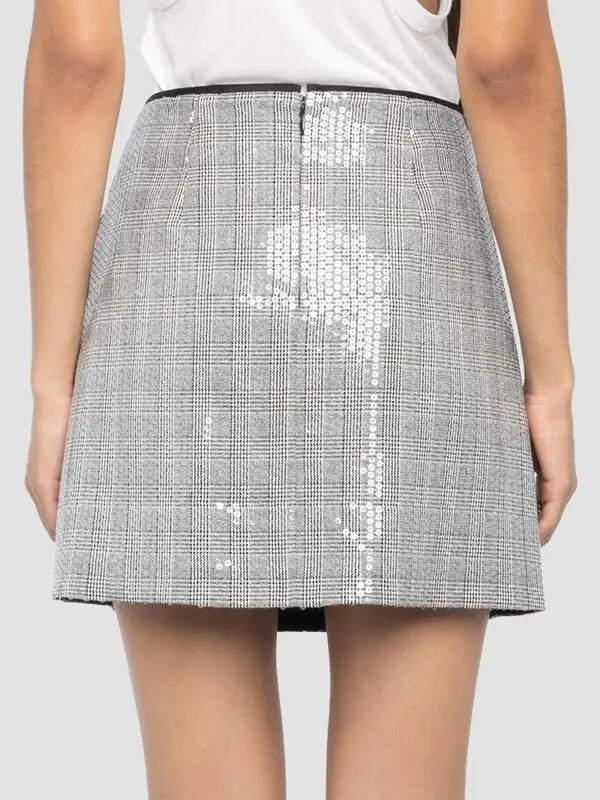 Zadig&Voltaire Jaime Car Sequined A-line Miniskirt