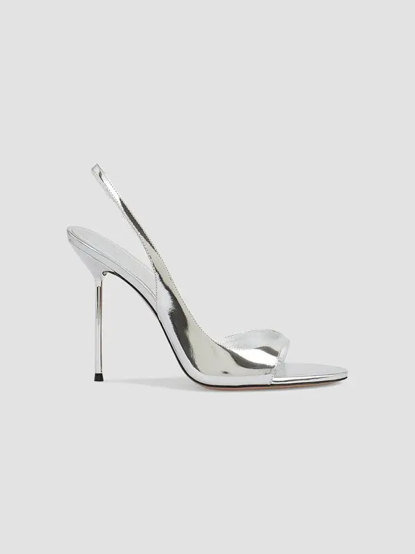 Paris Texas Lidia 105mm Leather Slingback Sandals