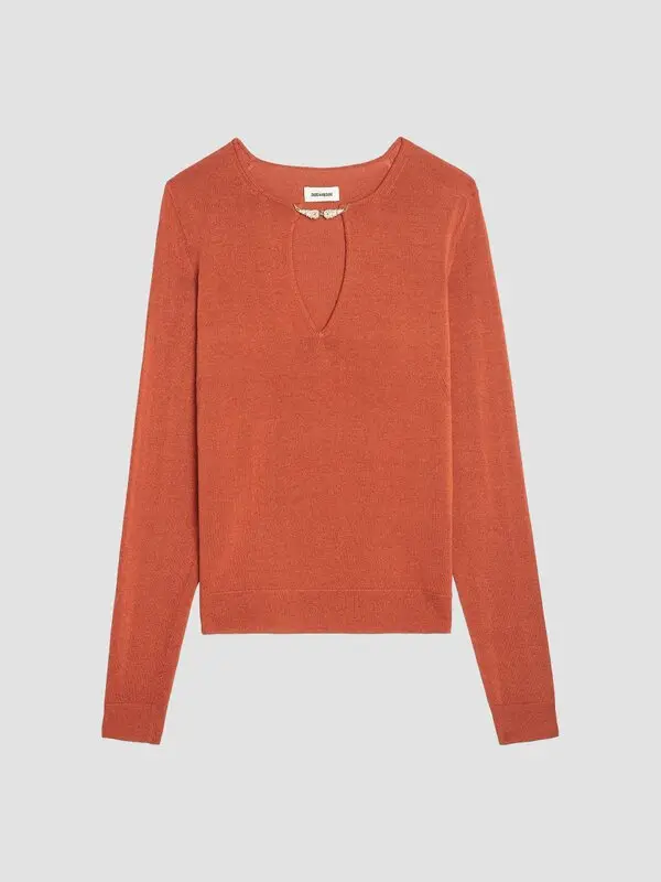 Zadig&Voltaire Sayan Vico Keyhole Sweater