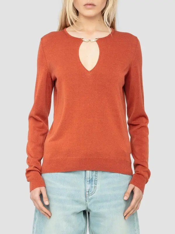 Zadig&Voltaire Sayan Vico Keyhole Sweater