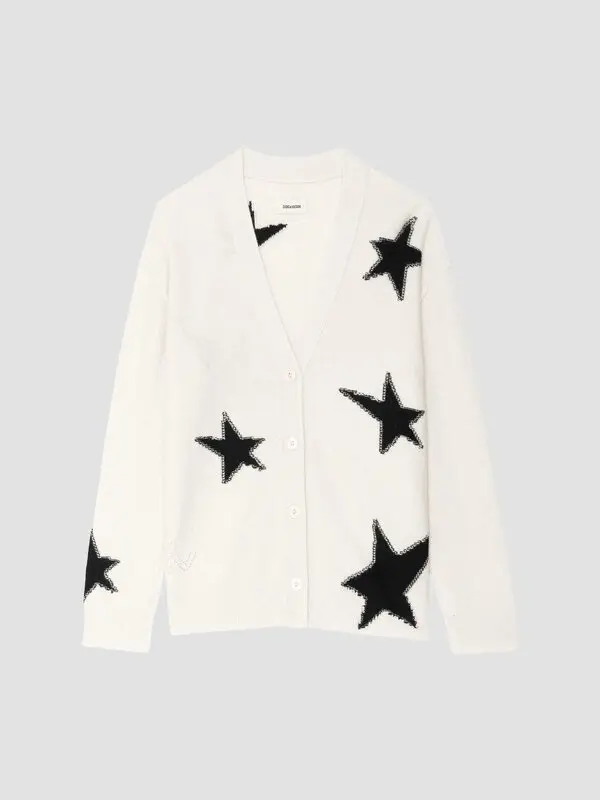 Zadig&Voltaire Mirkaz Stars Cashmere Cardigan