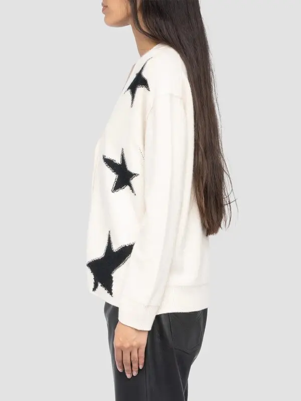Zadig&Voltaire Mirkaz Stars Cashmere Cardigan