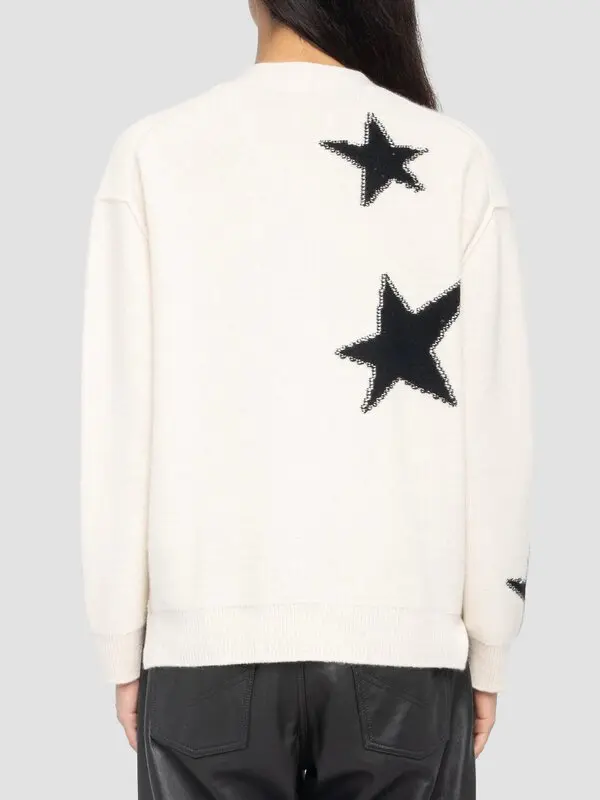 Zadig&Voltaire Mirkaz Stars Cashmere Cardigan