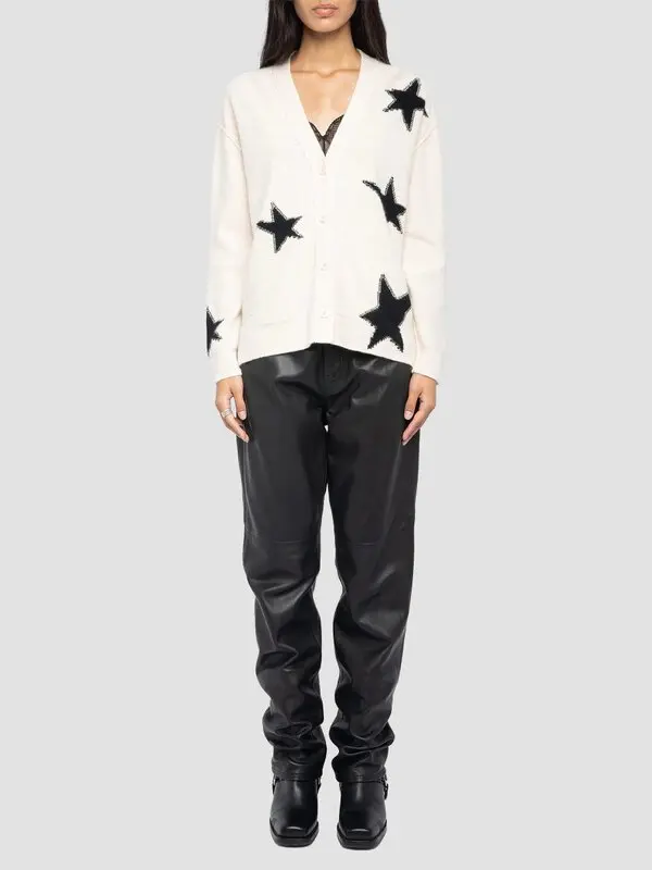 Zadig&Voltaire Mirkaz Stars Cashmere Cardigan