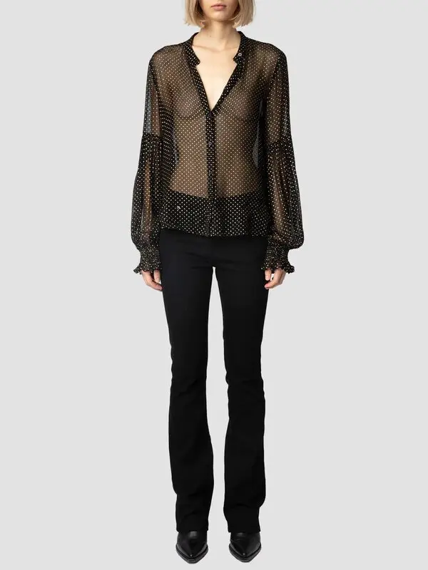Zadig&Voltaire Tandy Mousseline Sparkle Blouse